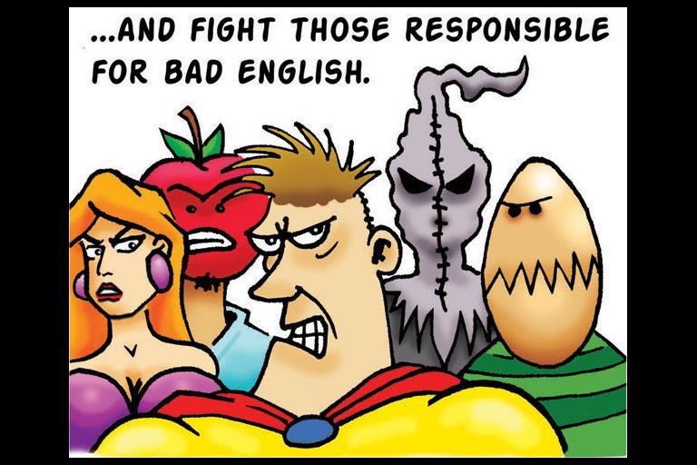 Grammarman: Episode 1—Introducing Grammarman | Onestopenglish